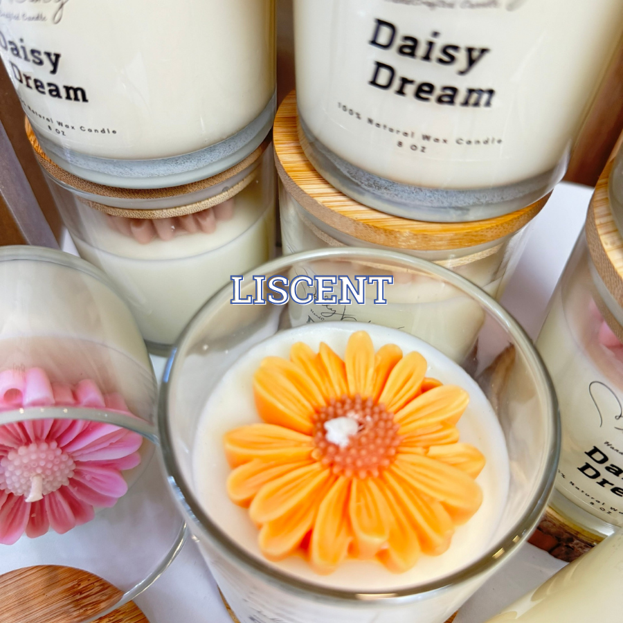 Bay bổng & tươi mát với Nến thơm Daisy Dream _ Liscent - Liscentcandle
