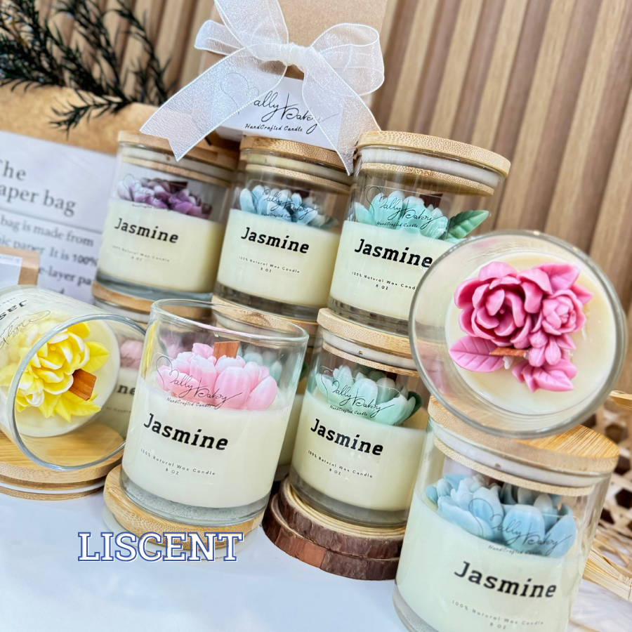 Tạo cảm giác nhẹ nhàng & thanh tao cùng Jasmine _ Liscent - Liscentcandle