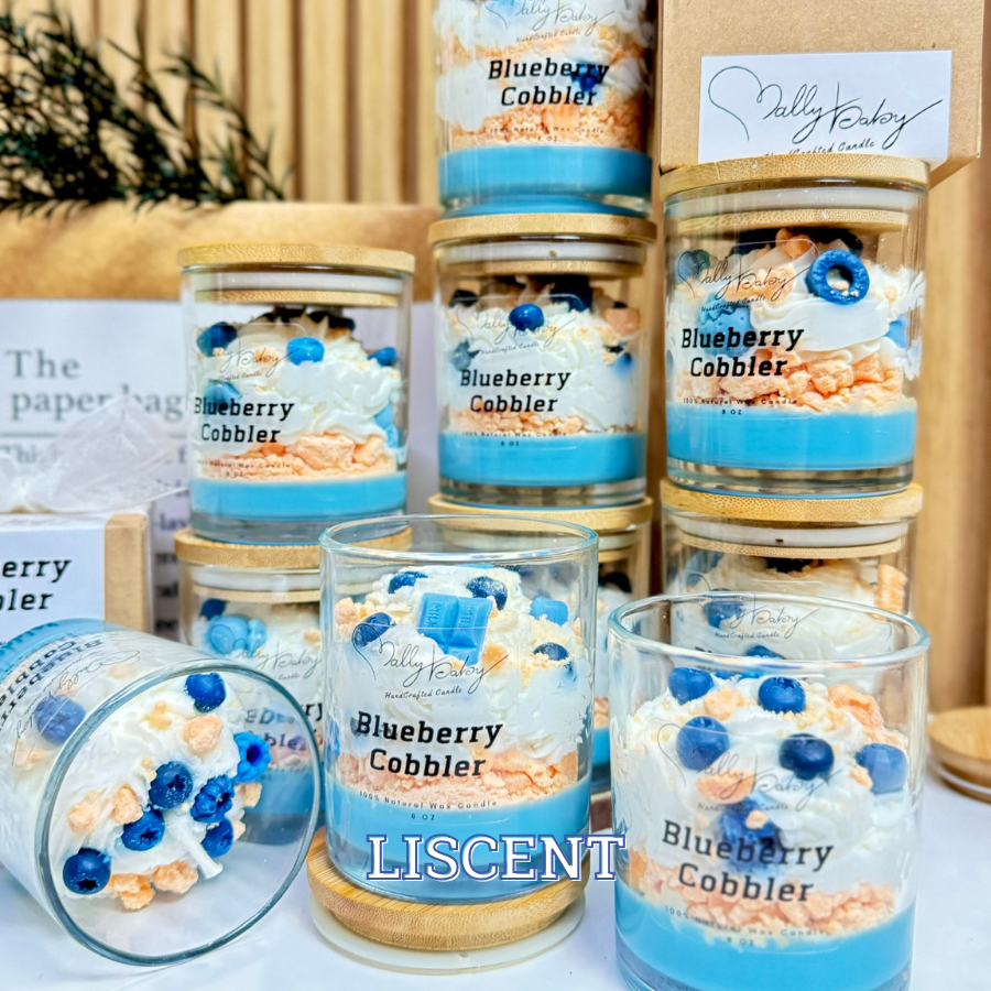 Ngọt ngào và ấm áp với Nến thơm Blueberry Cobbler từ Liscent ...