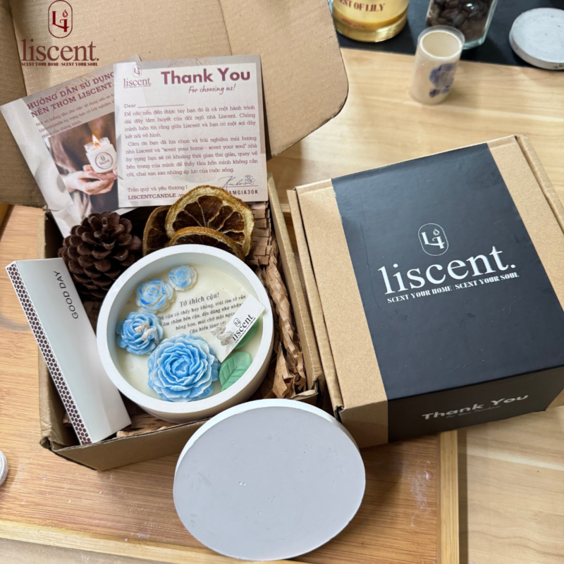 Nến thơm Thông điệp nhà Liscent - Liscentcandle